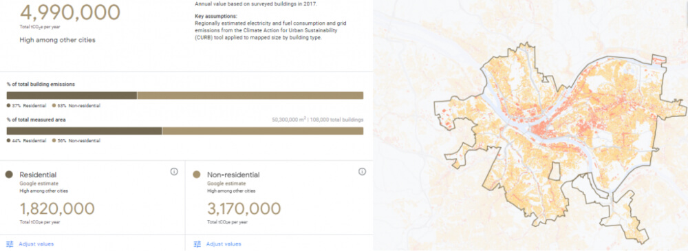 Estimate a city’s carbon footprint with Google maps - AgiliCity